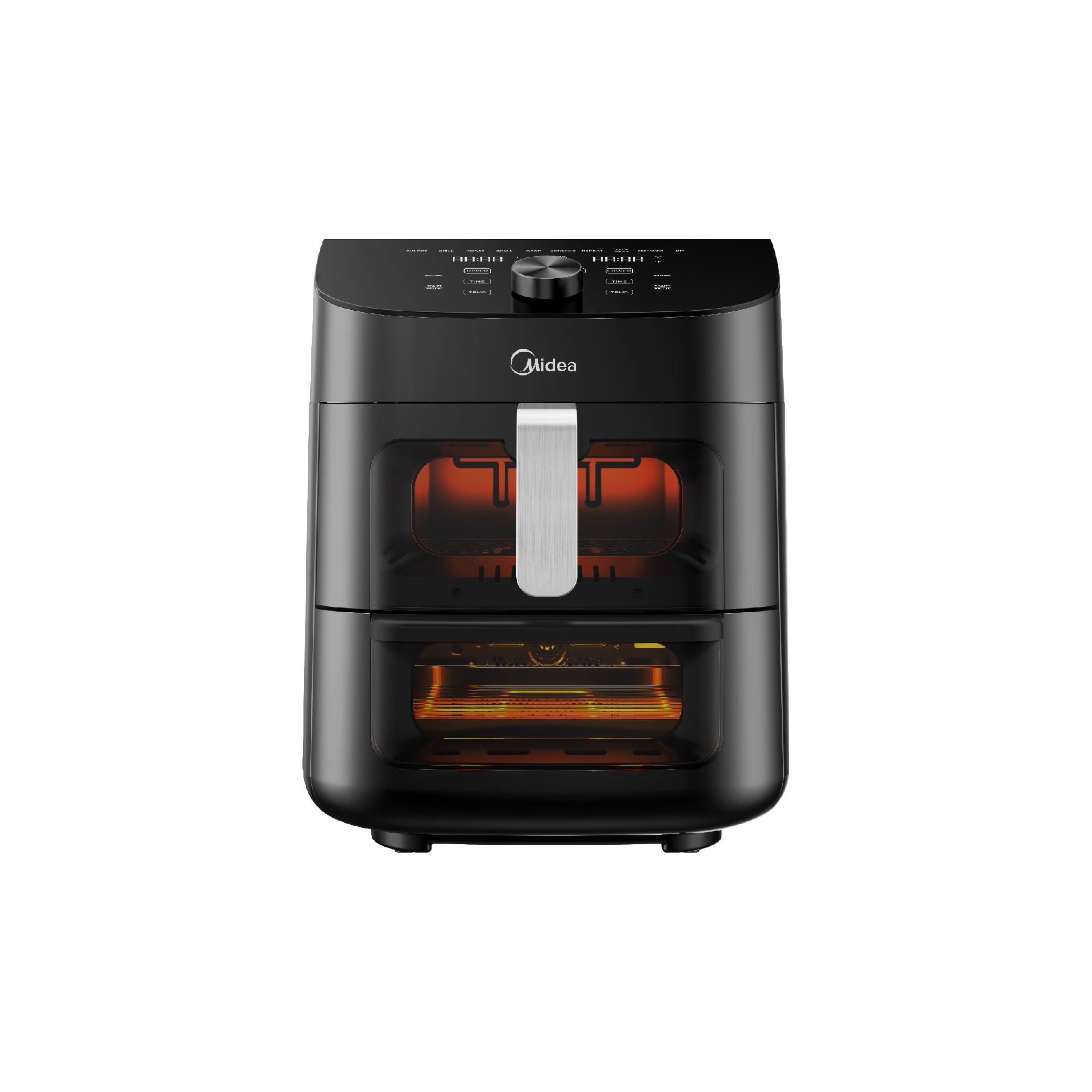 Midea Dual-Zone Air Fryer Digital Touch Control - 11 L MAD-110D2APK ...