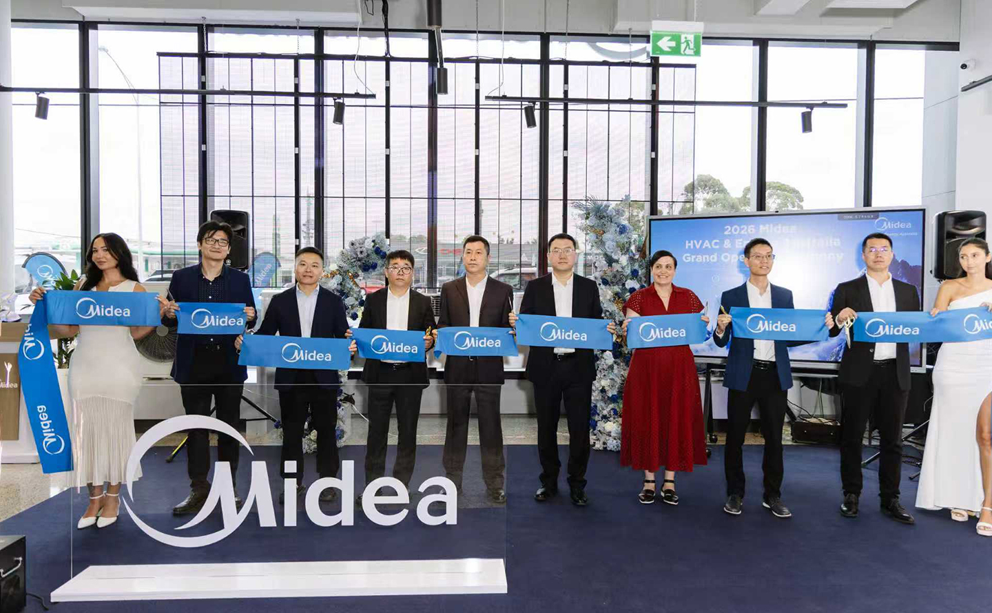 MIDEA OPENS FIRST AUSTRALIAN HVAC SHOWROOM TO SHOWCASE COMMERCIAL AND ...