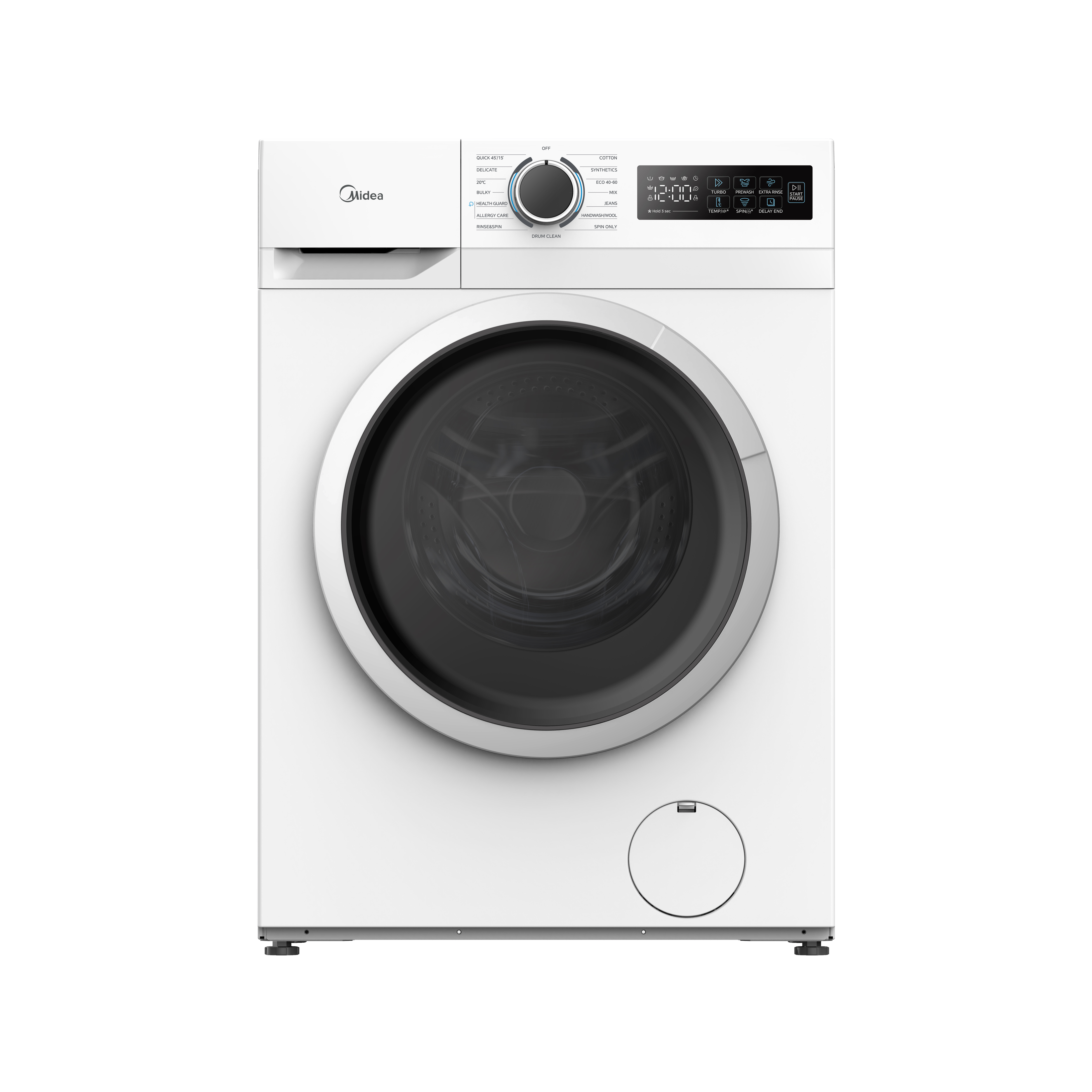 Midea MF 110 Front Load Washer MF110W80B/W-AU