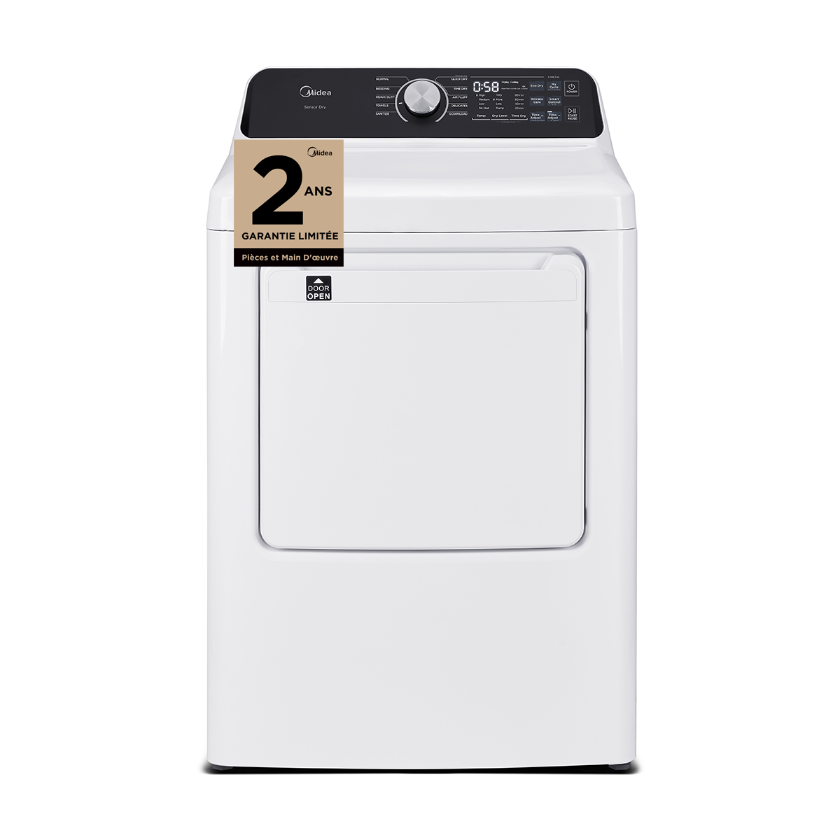 Sécheuse intelligente, à tambour, 7,0 pi³ MLTE52M2BWW