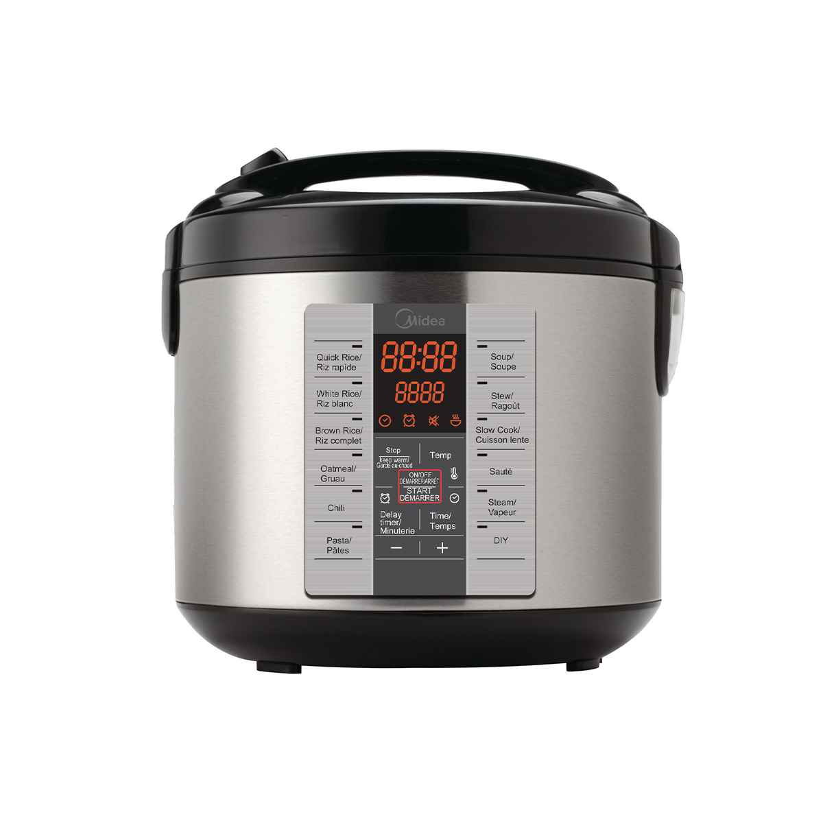 5 Quart Digital Rice Cooker With 12 Pre-Set Functions MB-M25