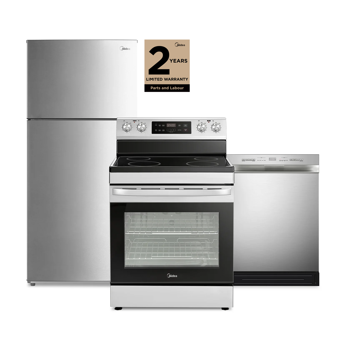 3-Piece Kitchen Suite (Stainless Steel) Kitchen Suite in Stainless Steel