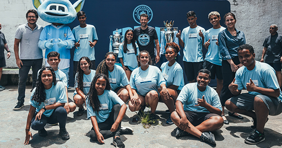 Manchester City and Midea Launch Community Football Project in Brazil ...