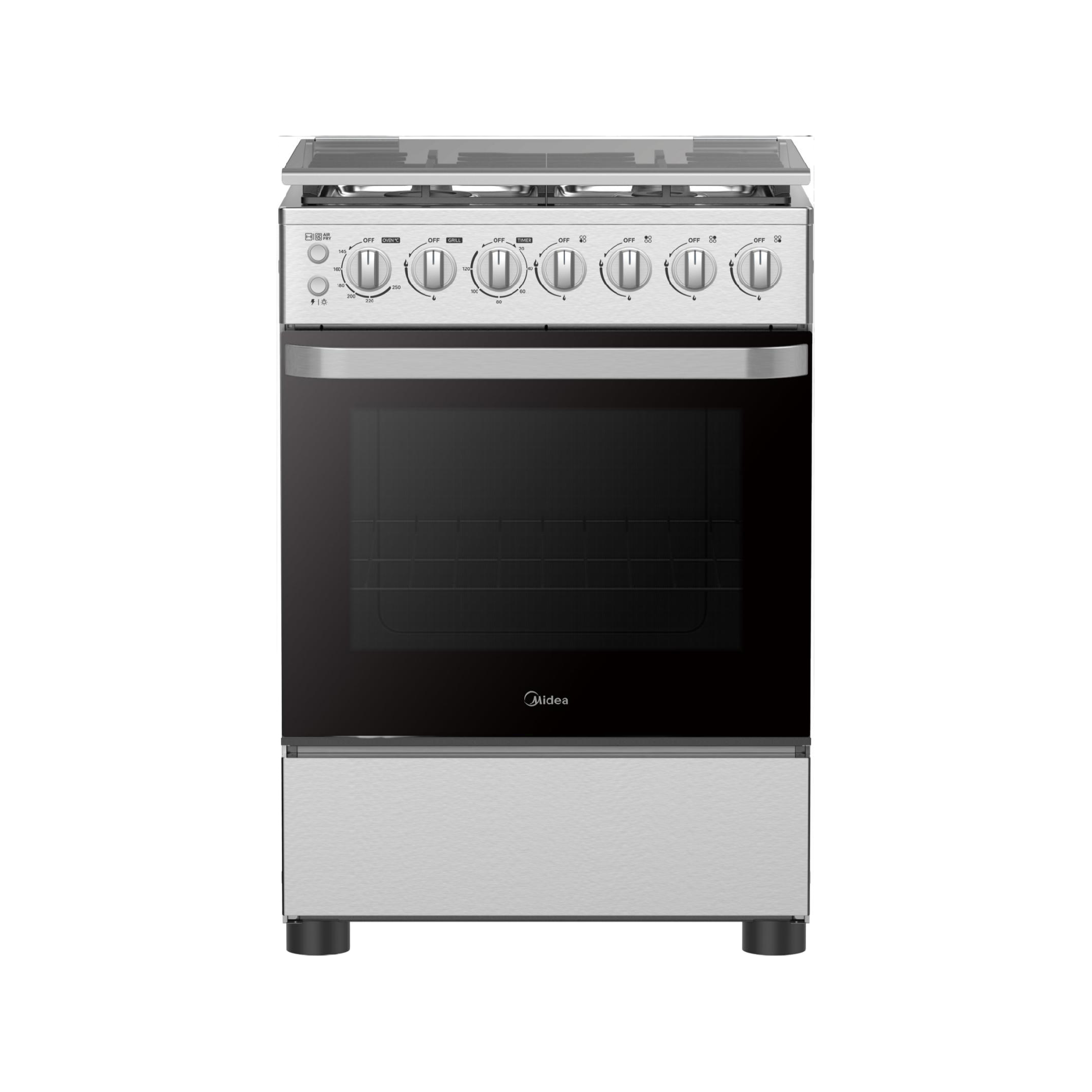 Midea Gas Cooker 60 Cm - Non Convection MFO-MG24TE(SS) | Midea ME