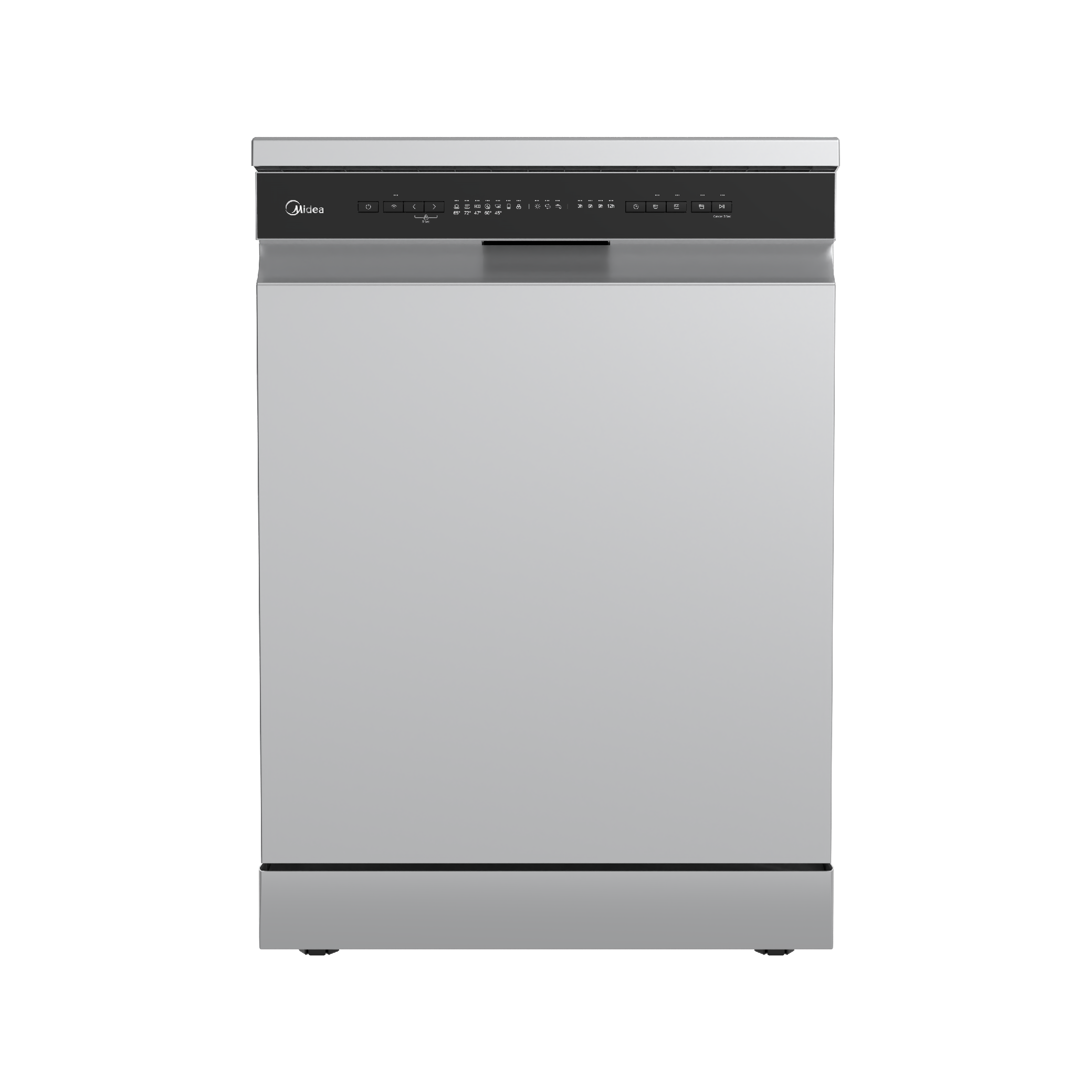 Midea Freestanding Smart Dishwasher 14 Place Setting with Auto Open ...