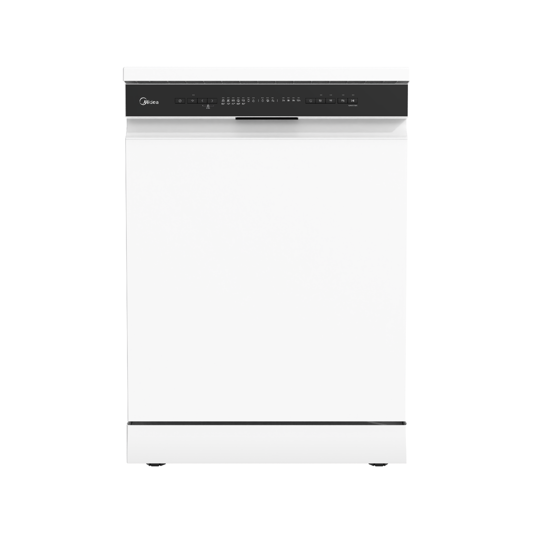 Midea Freestanding Smart Dishwasher 14 Place Setting with Auto Open ...