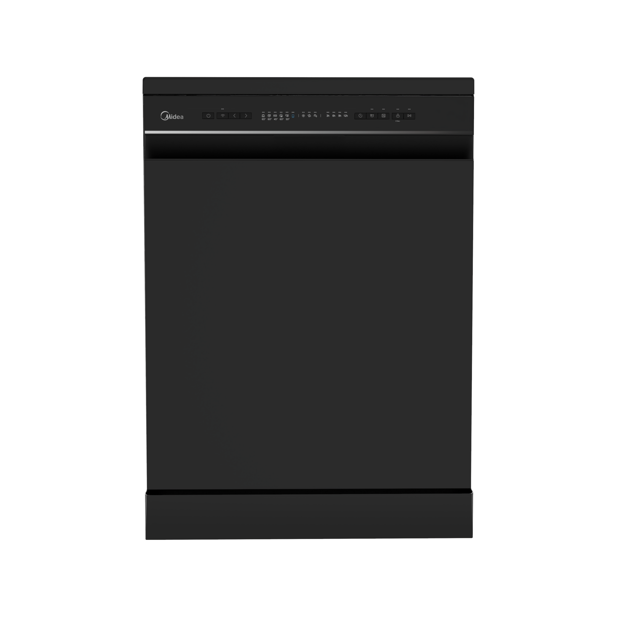 Midea Freestanding Smart Dishwasher 14 Place Setting with Extra Drying ...