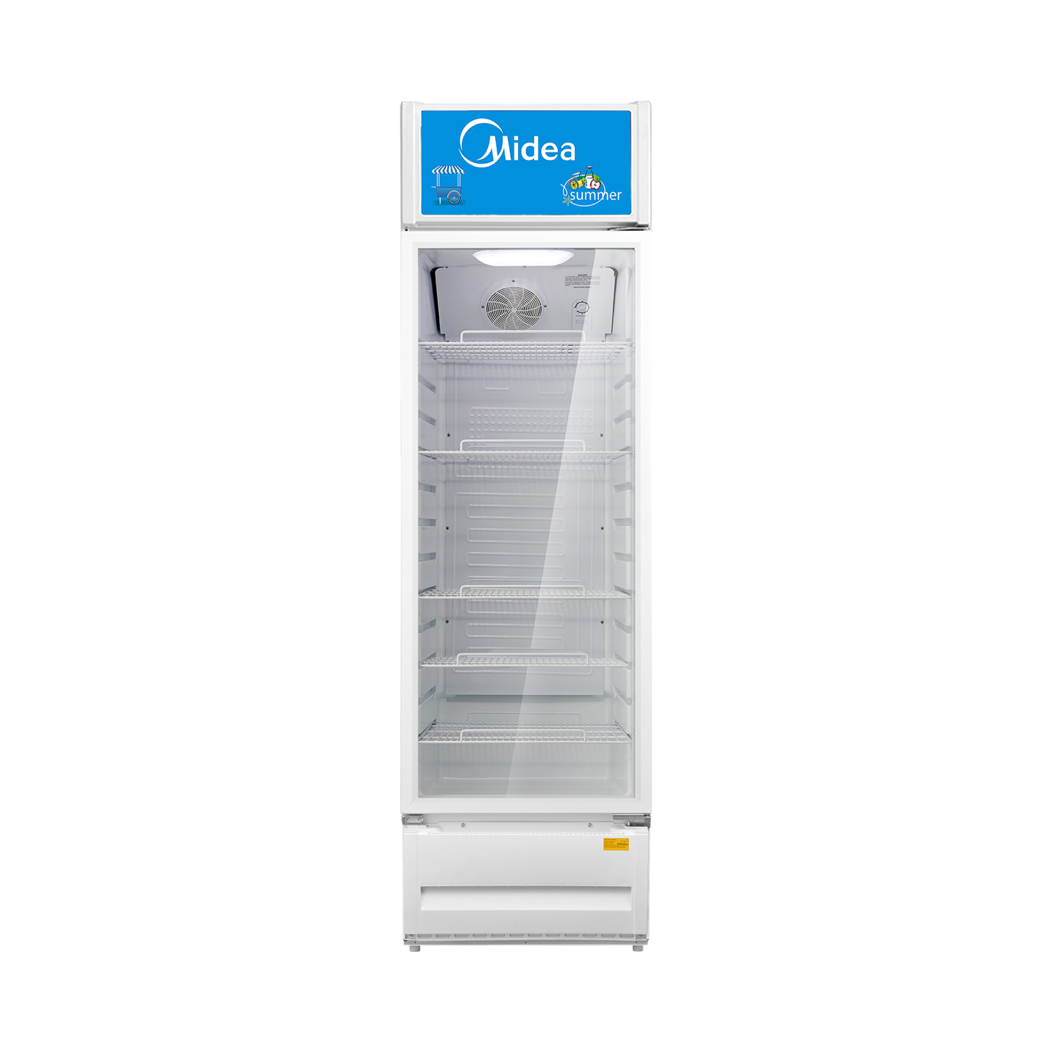 Midea Showcase Chiller - 316 L HS-411(S)