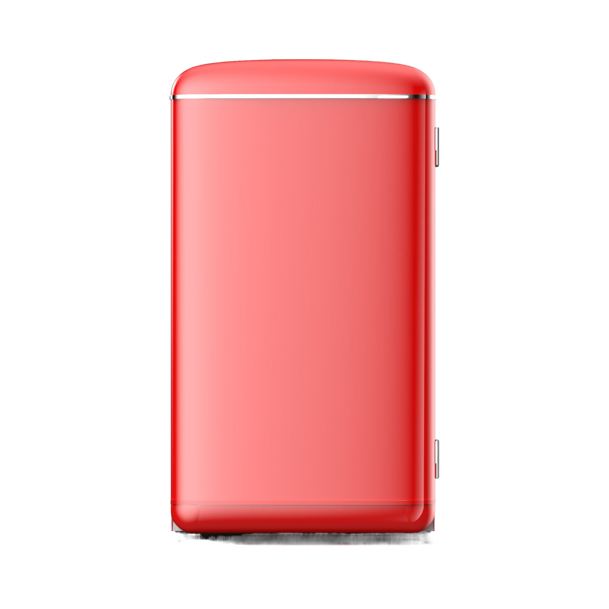Midea Single Door Refrigerator Curved and Stylish - Red MDRD142FG32