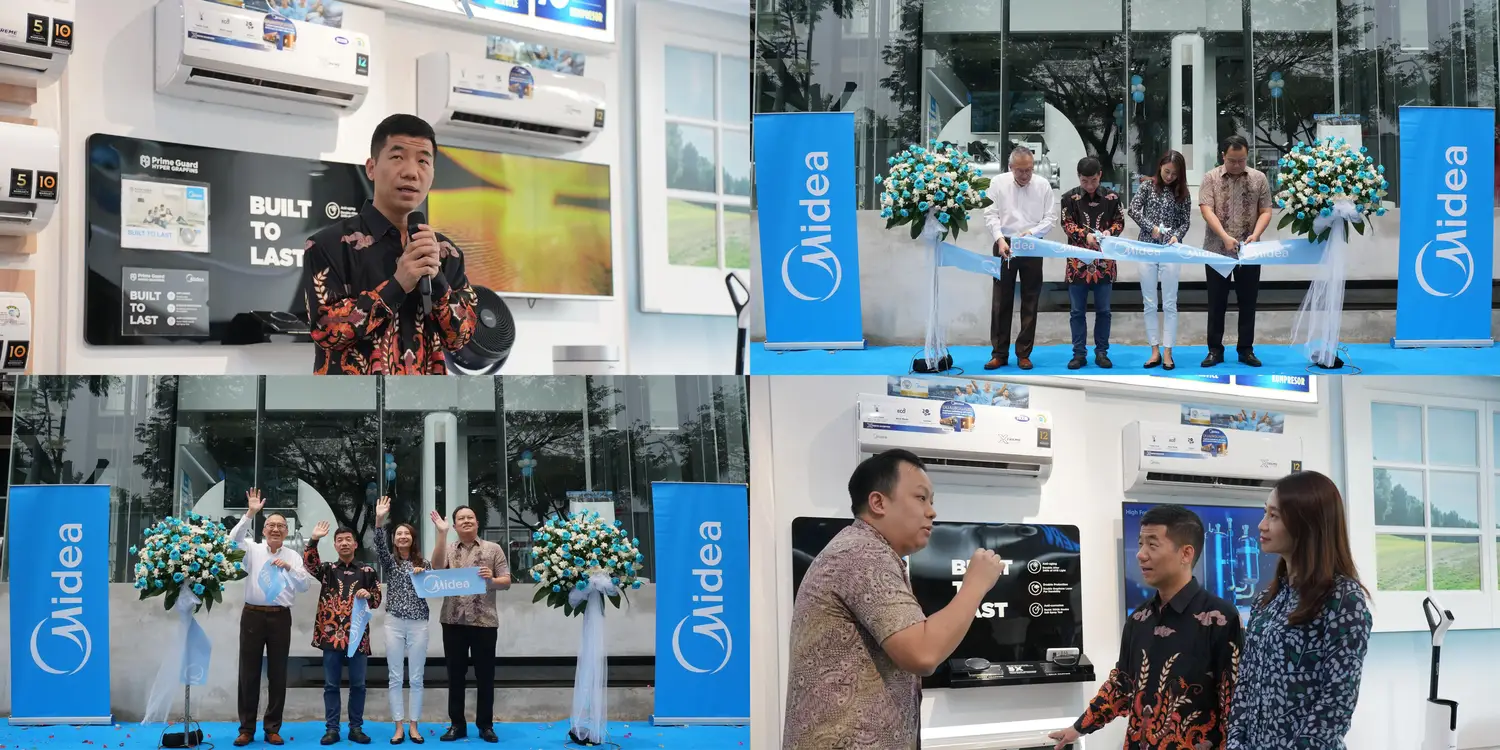 Grand Opening Midea Showroom PIK