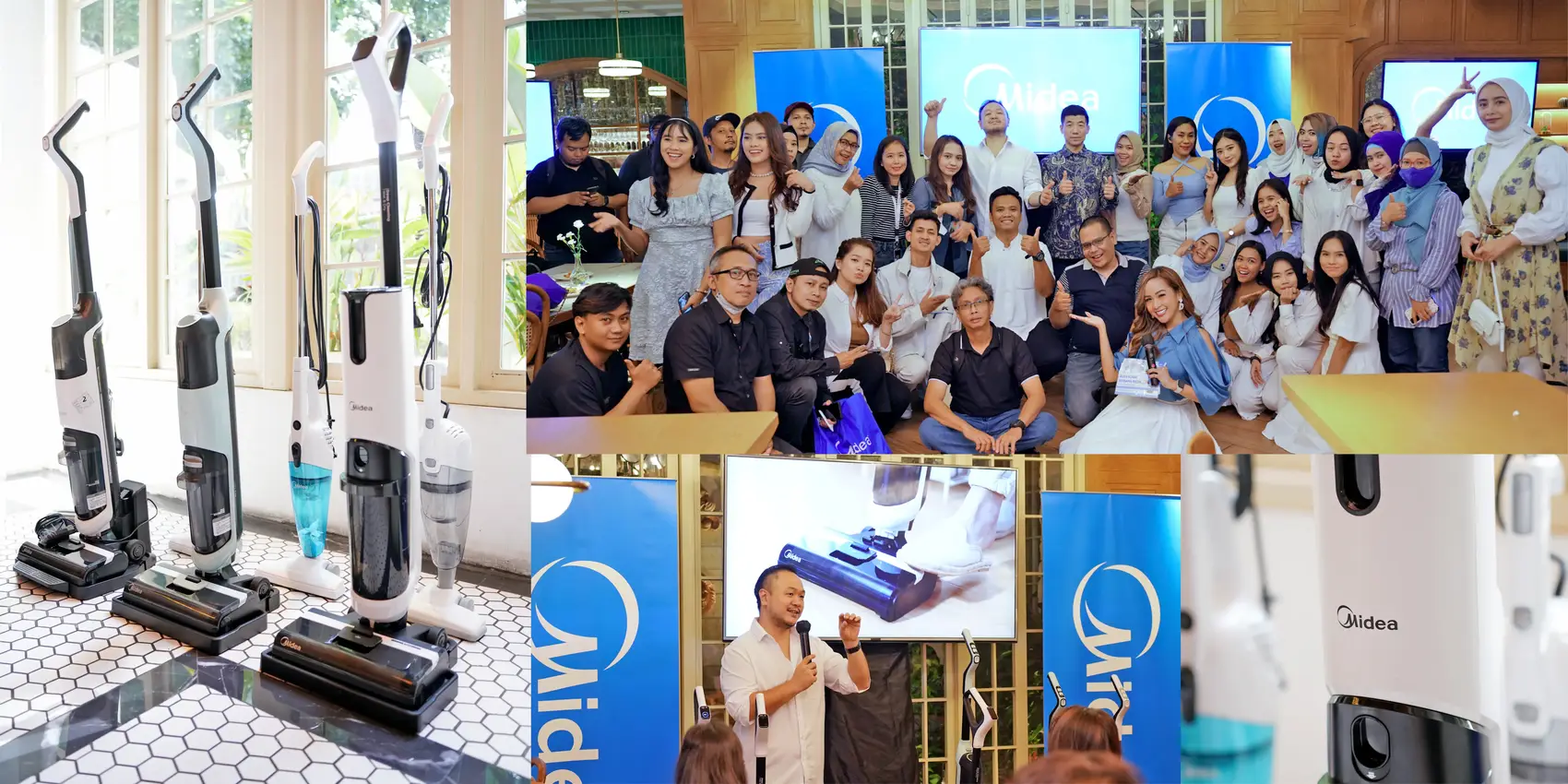 Launching Event Vacuum Cleaner MWD-X6 and MWD-X8
