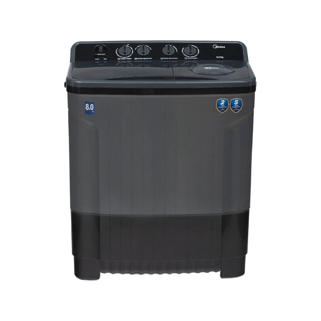 Midea Washing Machine Twin Tub 8 Kg MWMSA080PPG(KG) MWMSA080PPG(KG)
