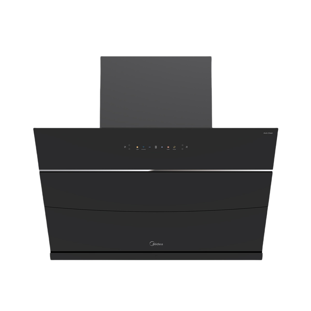 Midea Kitchen Chimney with 1800 m³/hr Air Suction, Slant, BLDC Motor ...