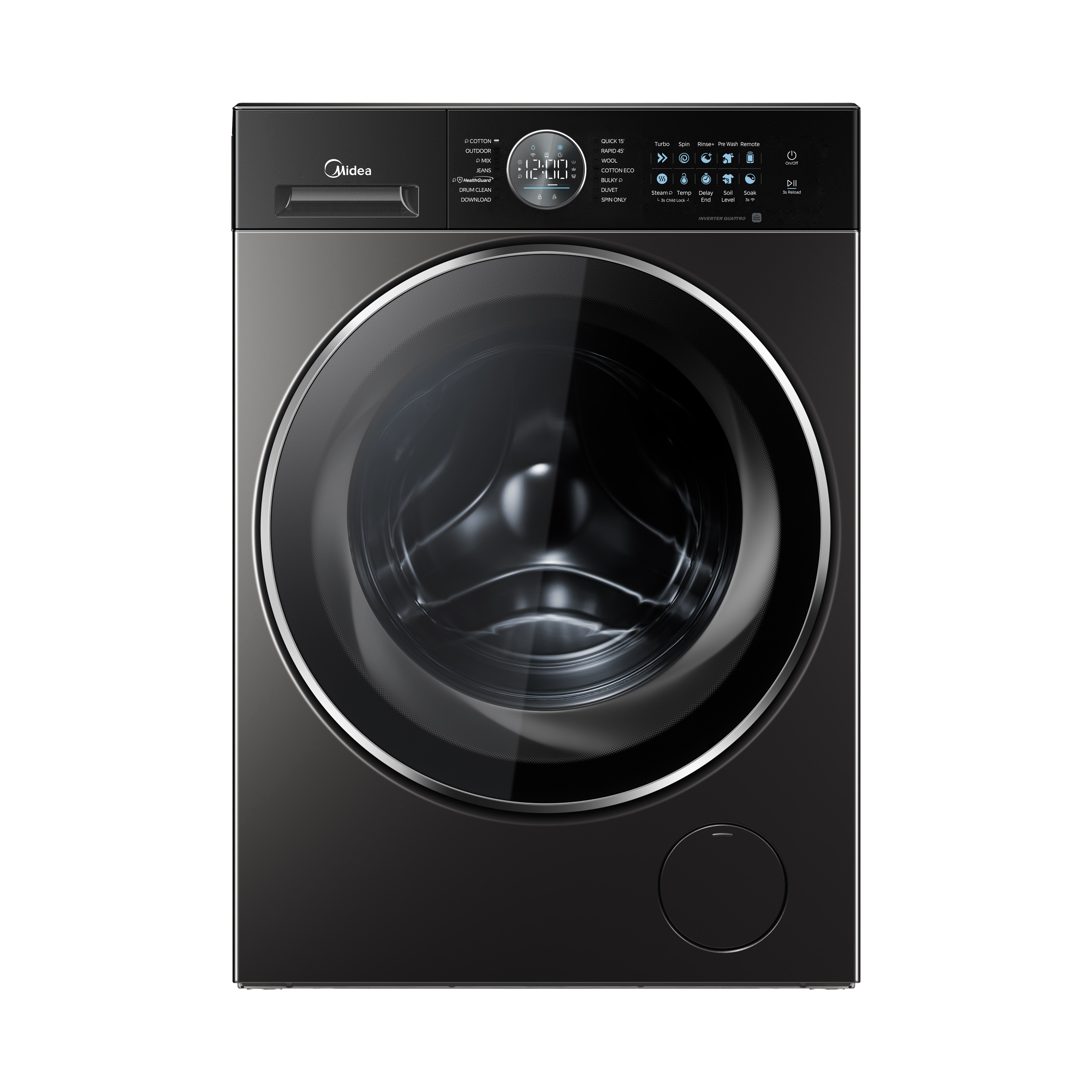 Midea MF 210 Front Load Washer MF210W90BT