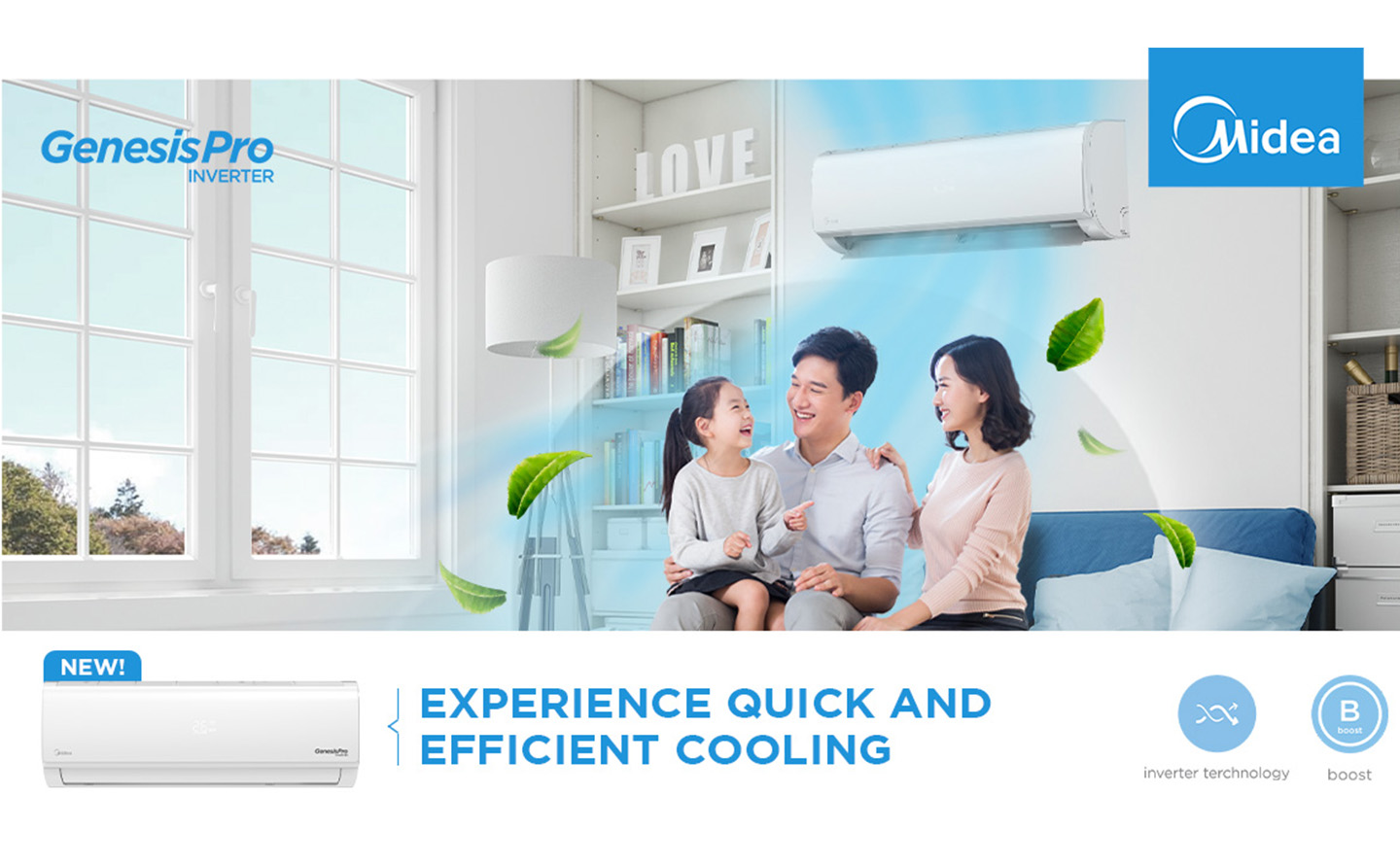 Stay Cool with the Midea GenesisPro