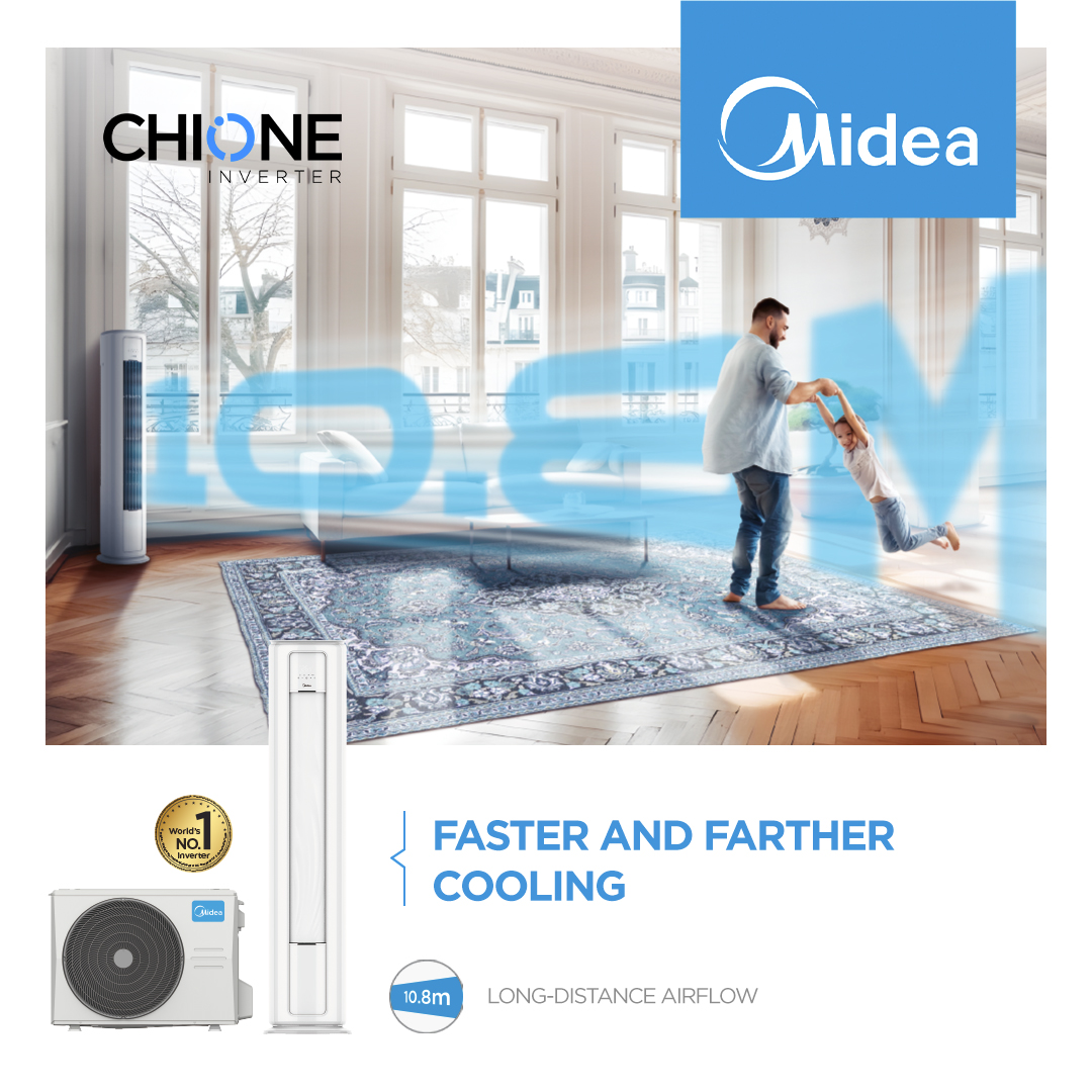 Meet the New Midea Chione Series: Smart Cooling for All-in-One Comfort