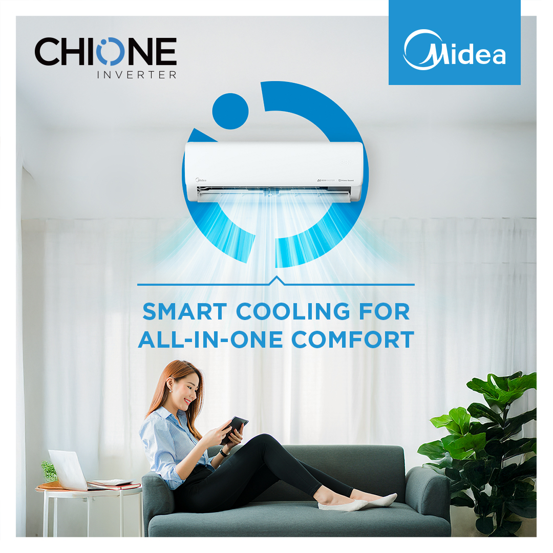 Why Midea’s Chione High Wall Inverter is the Future of AI Air Conditioning