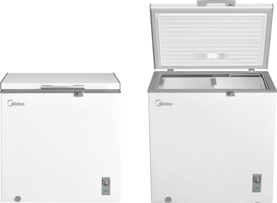 Midea 7cu.ft Inverter Chest Freezer (Sliding Glass) MDRC277FZG01