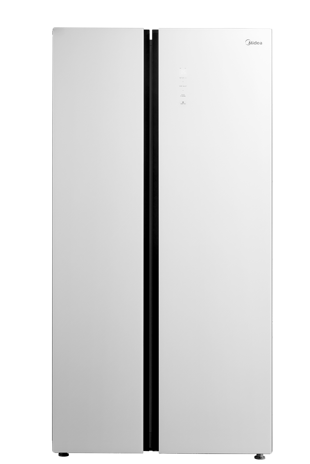 Midea 19.6cu.ft. Side by Side Inverter Refrigerator Tweed White ...