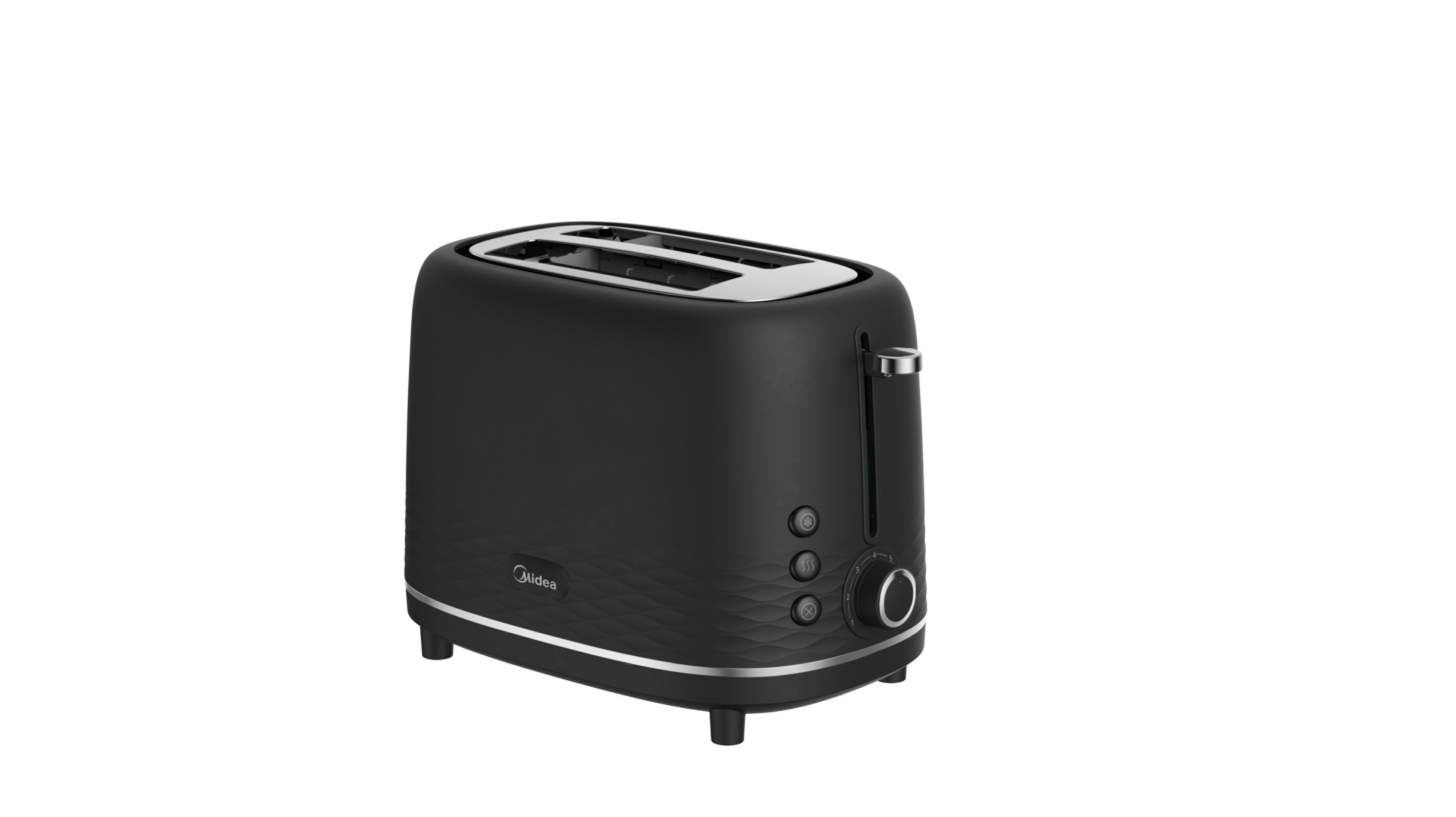 Midea 2-Slice Bread Toaster (Matte Black) MT-RP2L26W | Midea PH