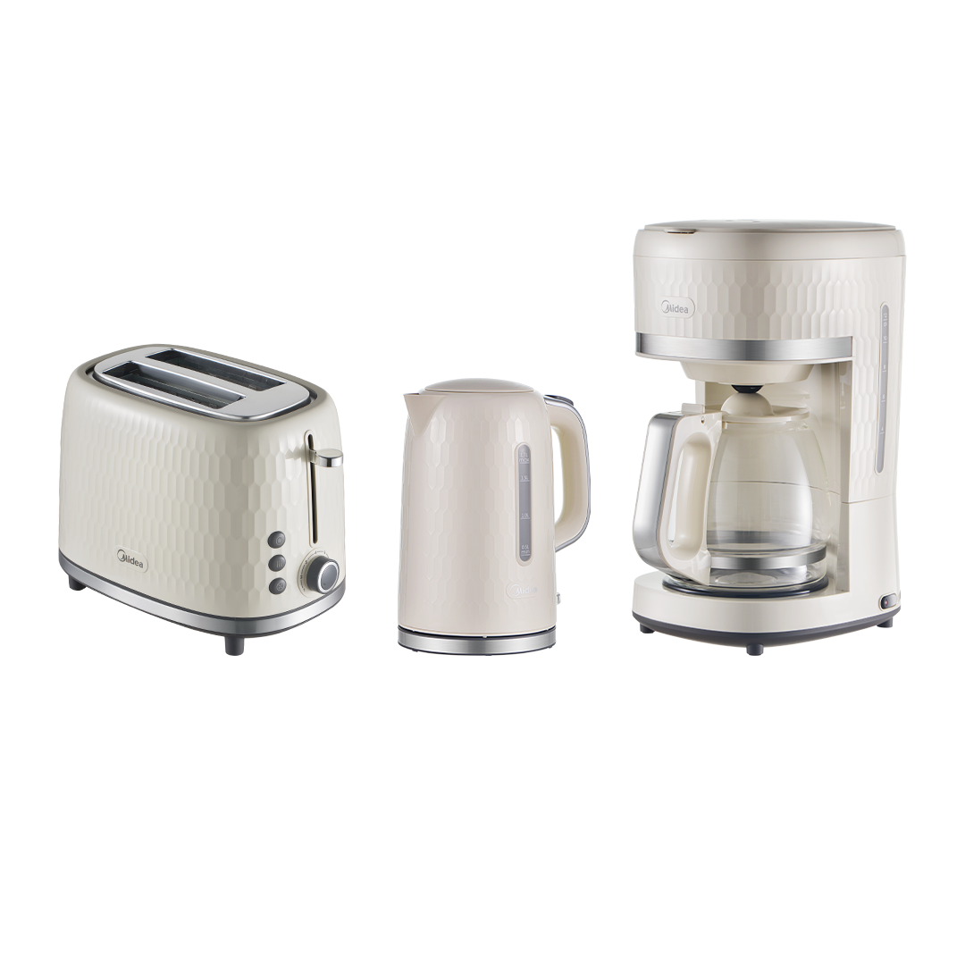 Midea Vintage Breakfast Set MTO9502SBDA/MKE170M1BDA/MCD150MWBDA
