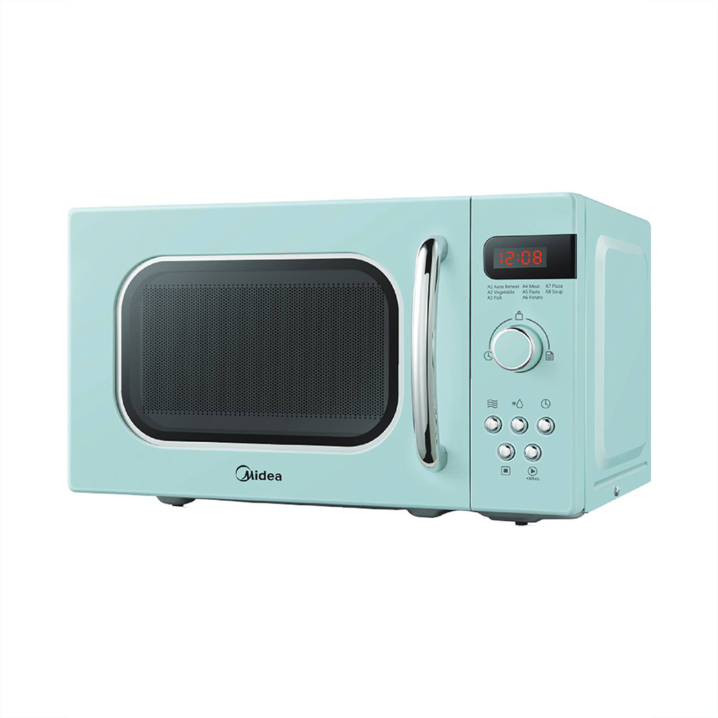 Midea 20L Retro Series Mechanical Microwave Oven (Red)