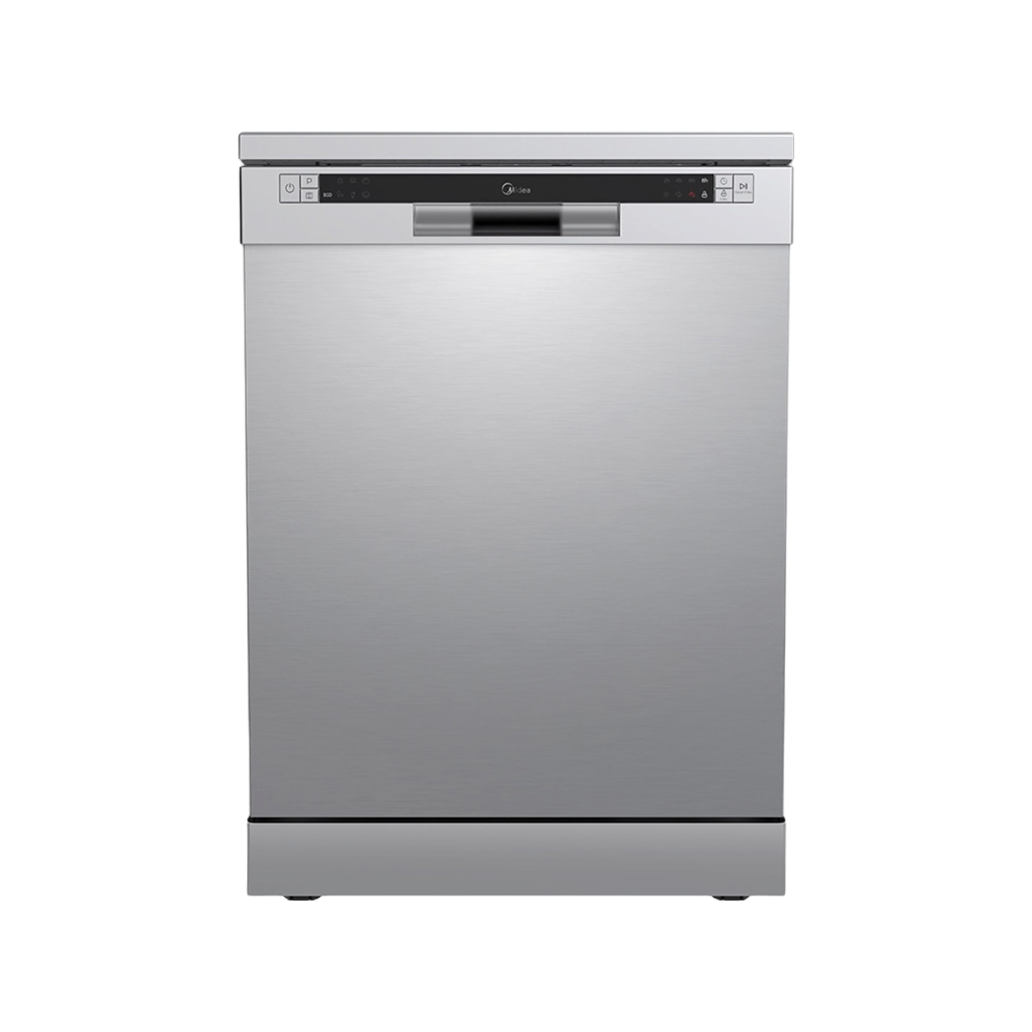 Midea Freestanding Dishwasher 12 Place Setting with Half Load - Silver ...