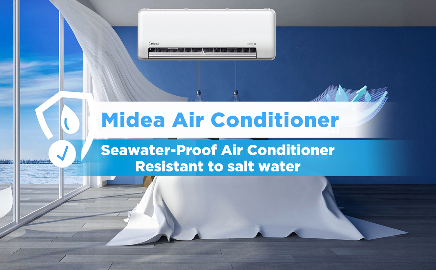 Midea's seawater-resistant air conditioners are built with innovative ...