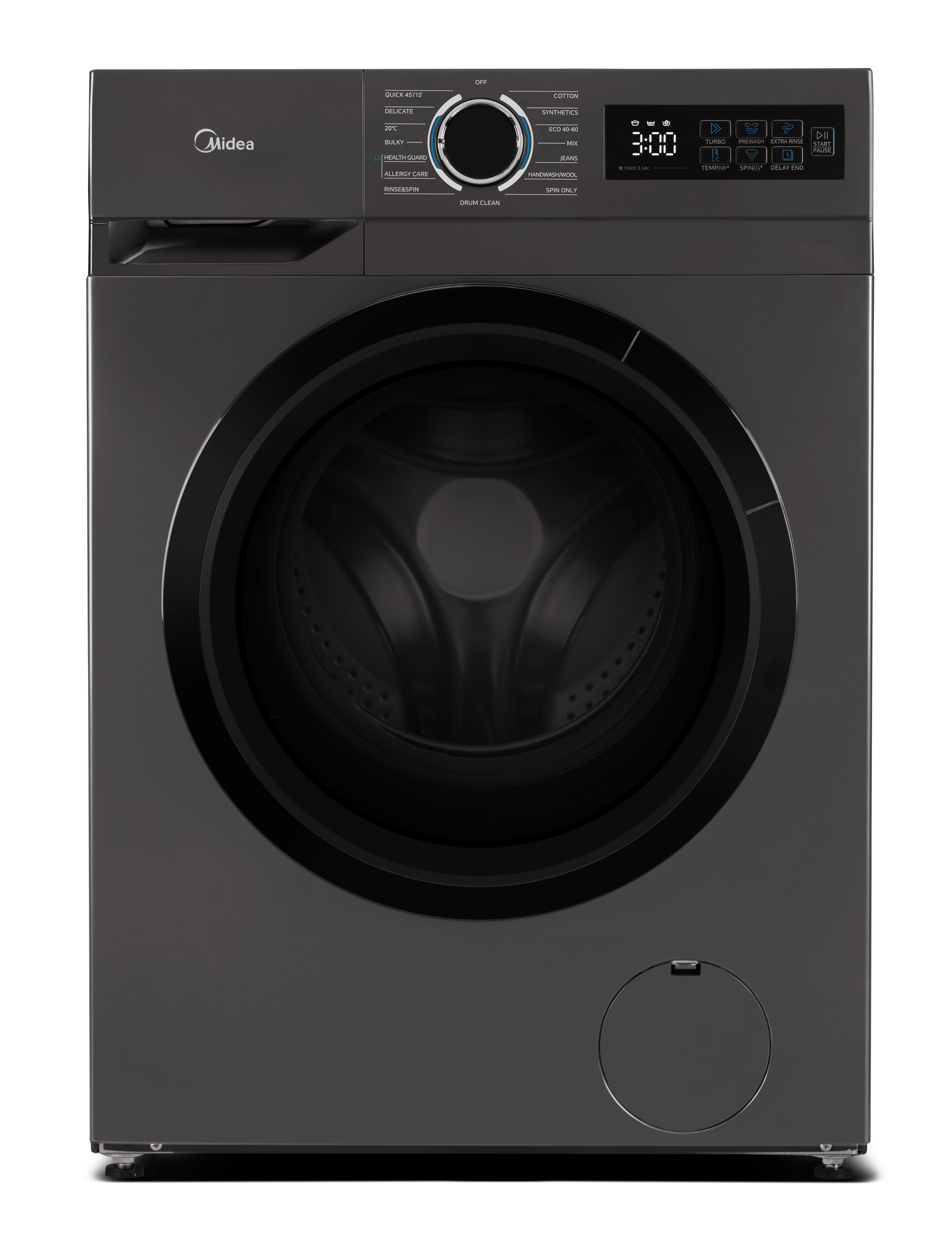 Midea MF110W100BA10/W-UK Front Loading Washing Machine MF110W100BA10/W-UK