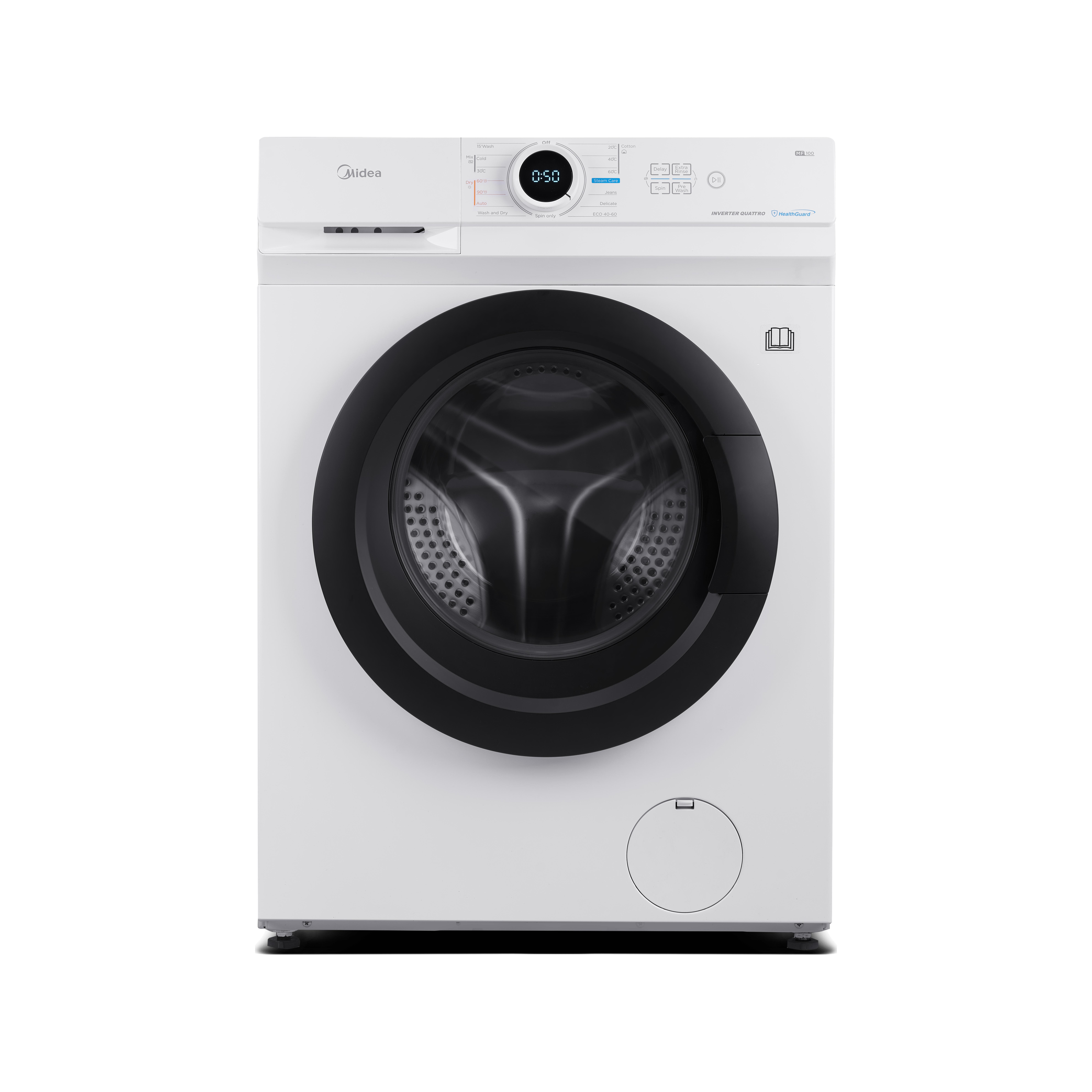 Midea Energy Saving Freestanding Washer Dryer, Bright LED Display ...