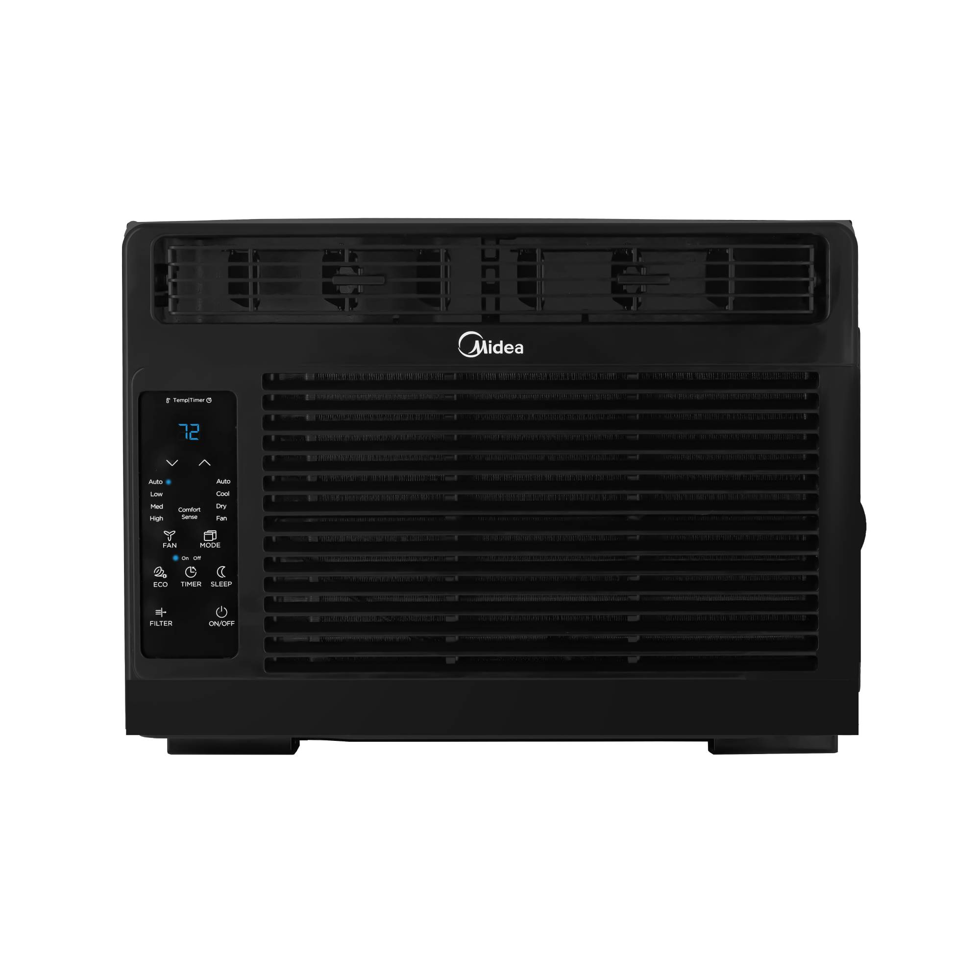 Midea 6,000 BTU DOE Window Air Conditioner with ComfortSense Remote ...