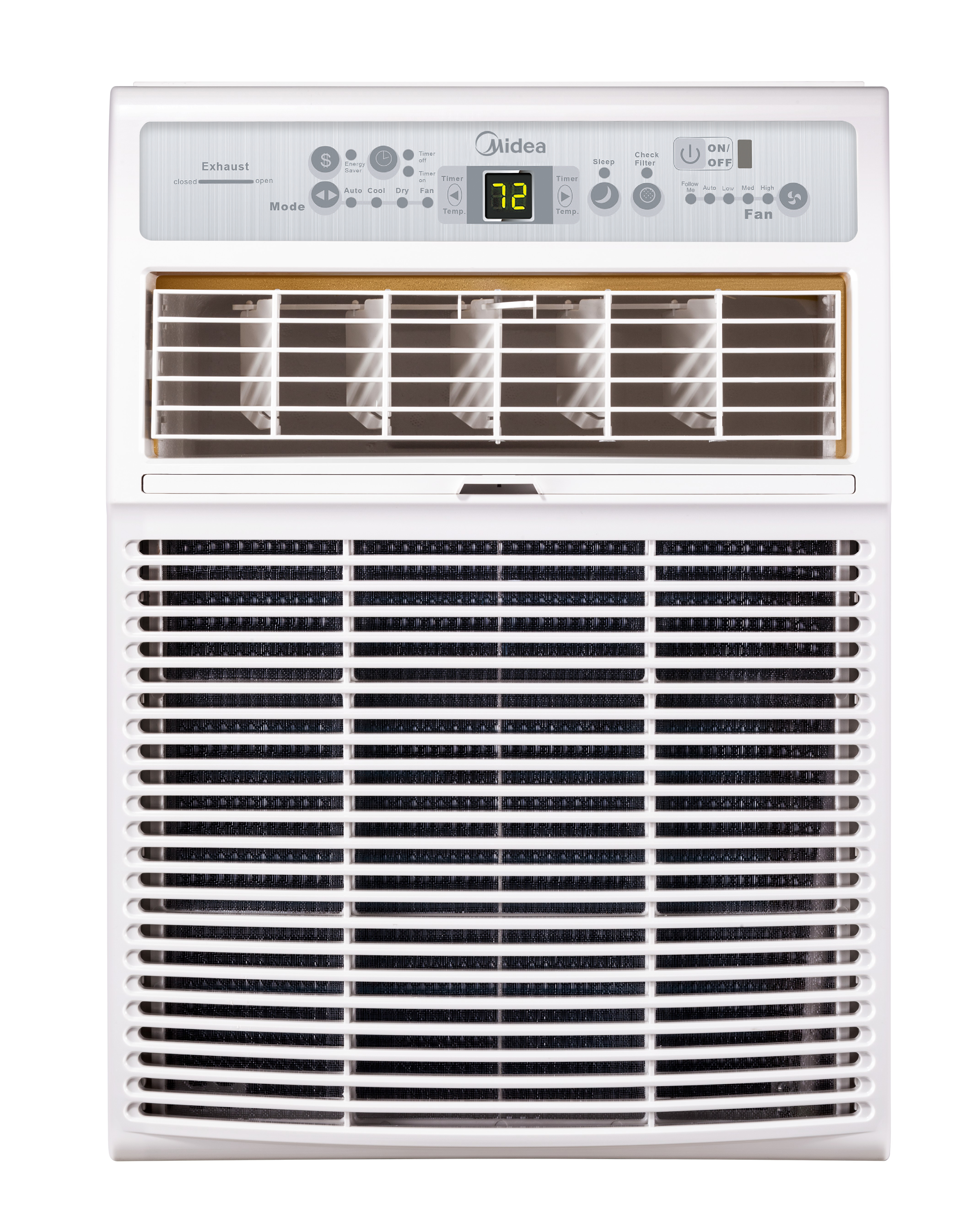 Midea 10,000 BTU Cools up to 450 sq. ft. Casement Window Air ...