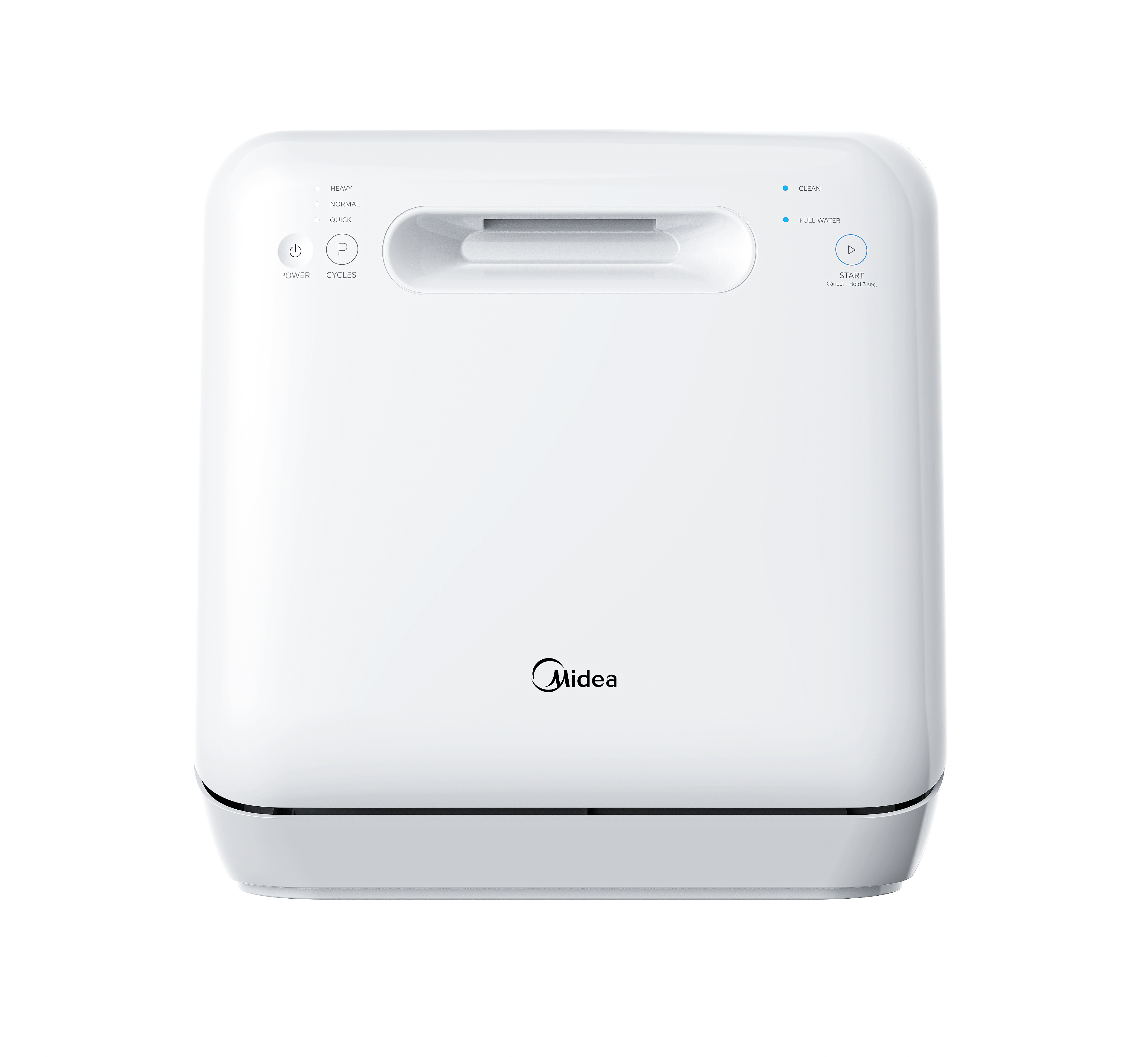 Midea 17" Portable Countertop Dishwasher with with Built-In Water Tank ...