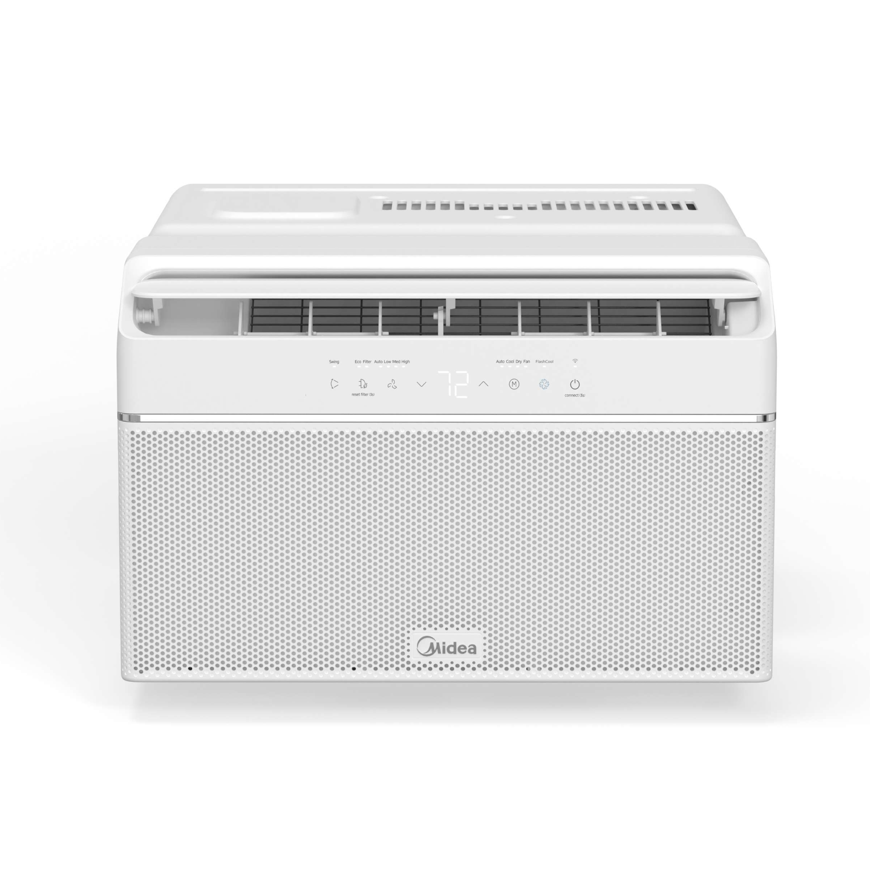 Midea 8,000 BTU DOE U-Shaped Smart Window Air Conditioner, for spaces up to 350 sq. ft. | Midea US