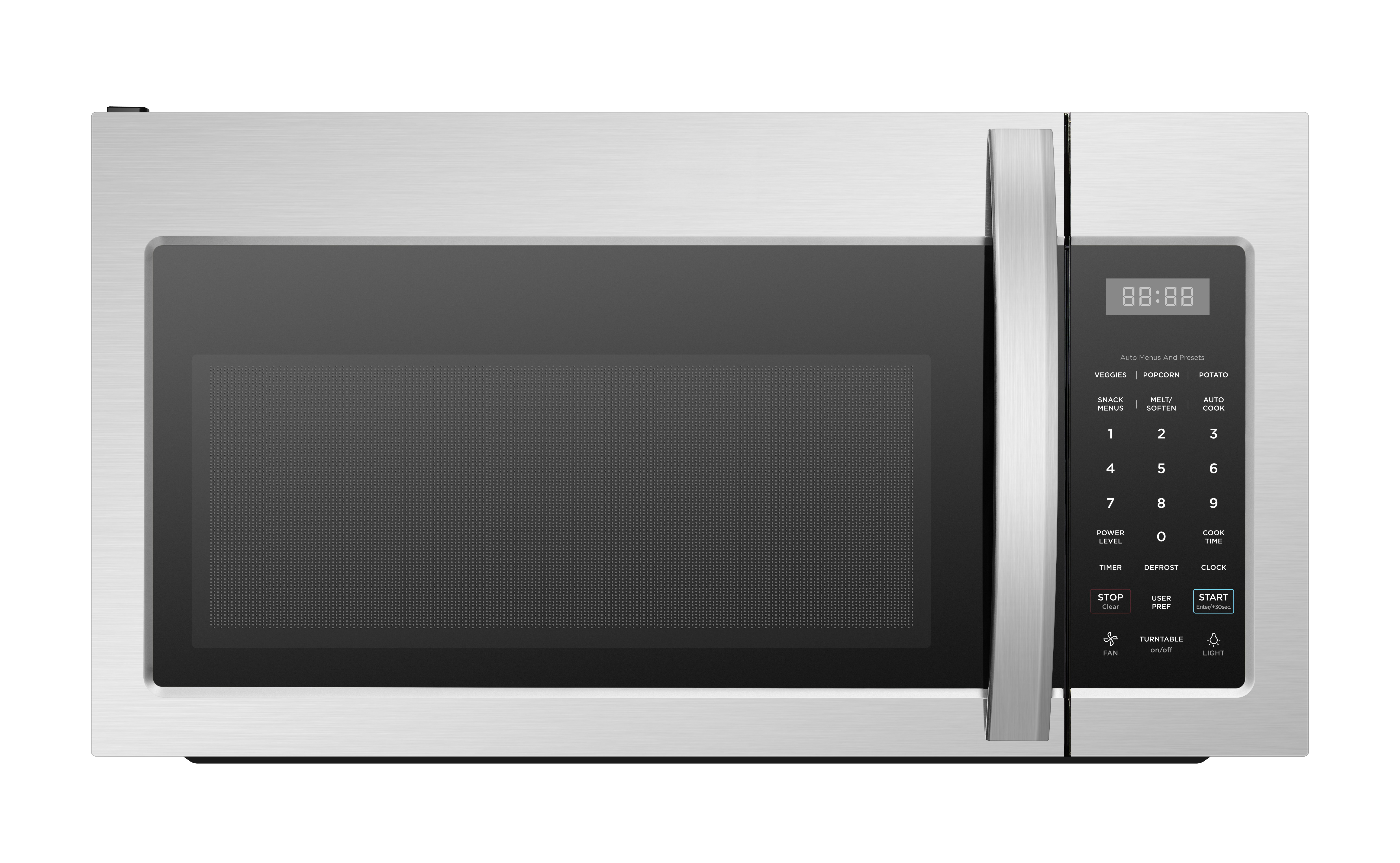 Midea 1.7 cu. ft. 30" Over-the-Range Microwave with Sensor Cooking ...