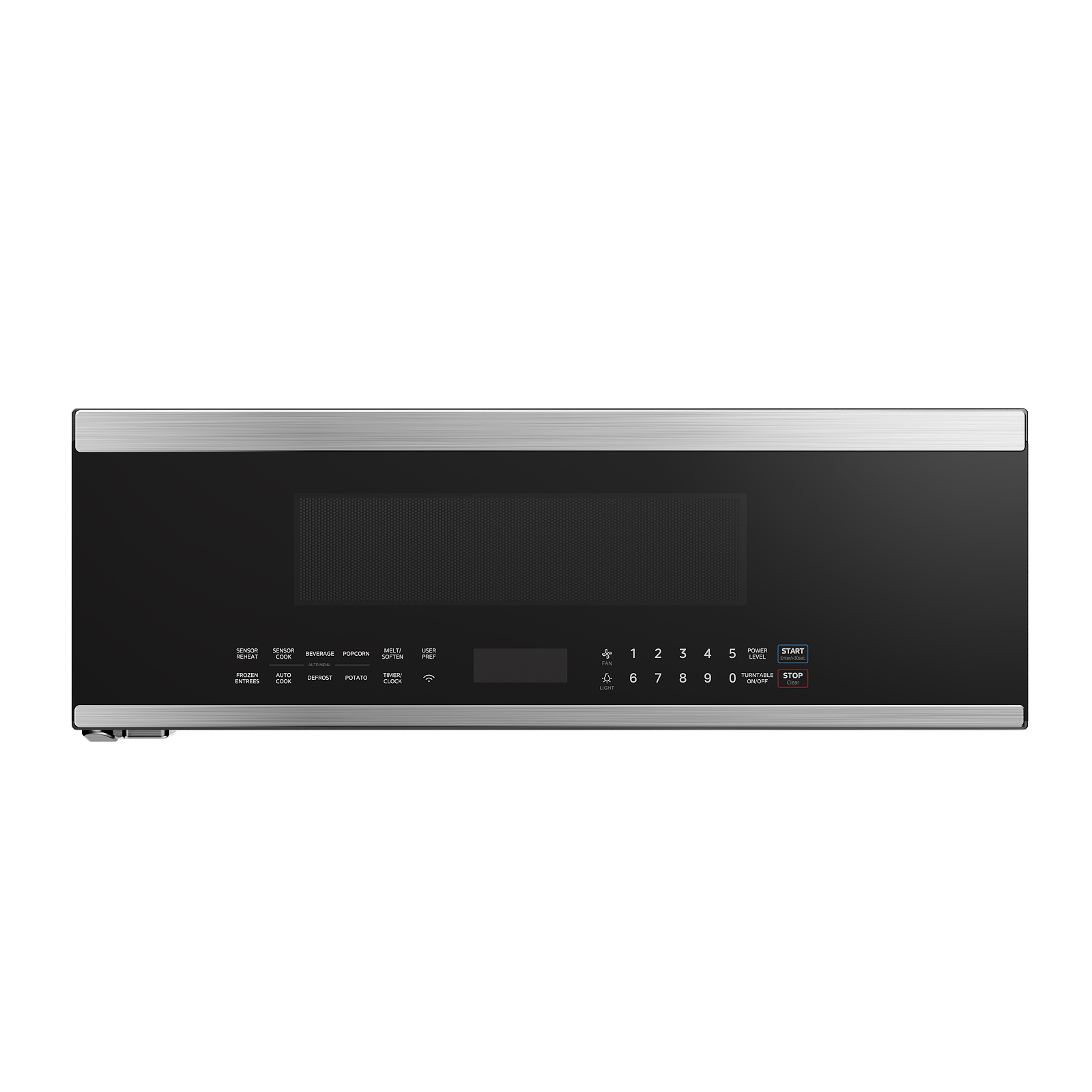 Midea 1.2 cu. ft. Low Profile Over-the-Range Microwave with Sensor ...