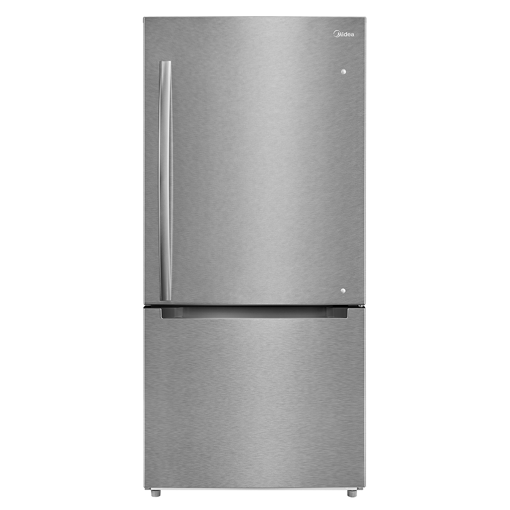 Midea 18.7 cu. ft. Bottom-Freezer Refrigerator with Auto-Defrost ...
