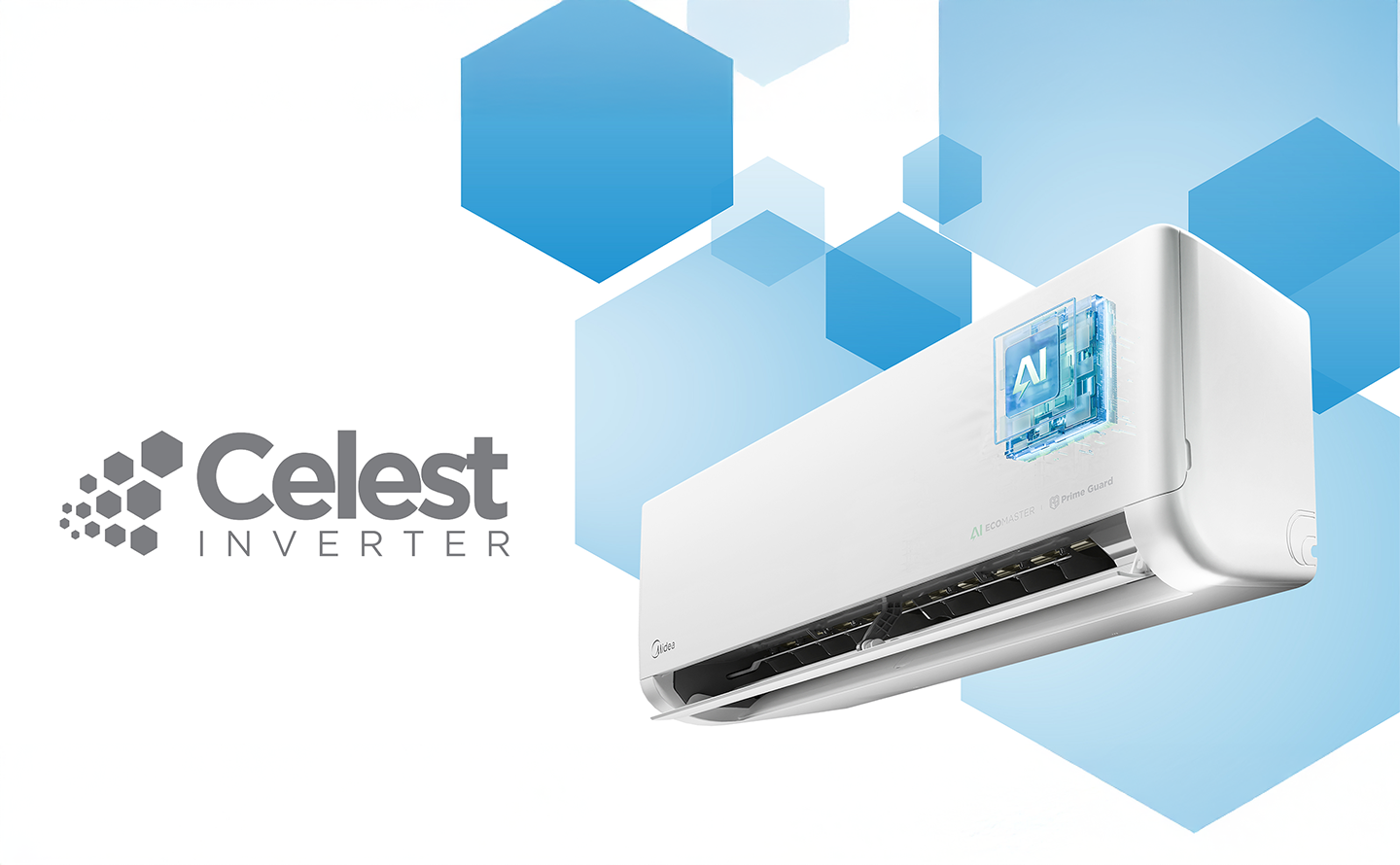 CELEST INVERTER – GIẢI PHÁP TIẾT KIỆM ĐIỆN, LÀM LẠNH VƯỢT TRỘI TỪ MIDEA
