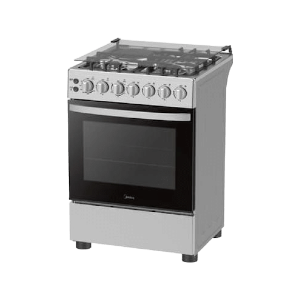 Midea 60*60- 3Gas + 1 Electric Standing Cooker With Electric Oven ...