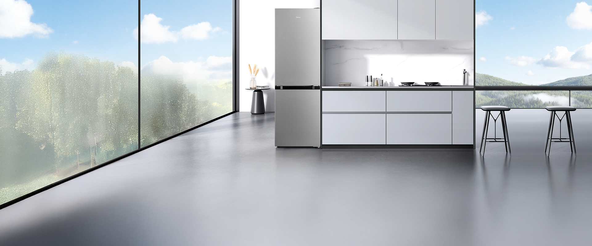 Midea 169L Bottom Mount Freezer Fridge – Compact, Clever & Built for ...