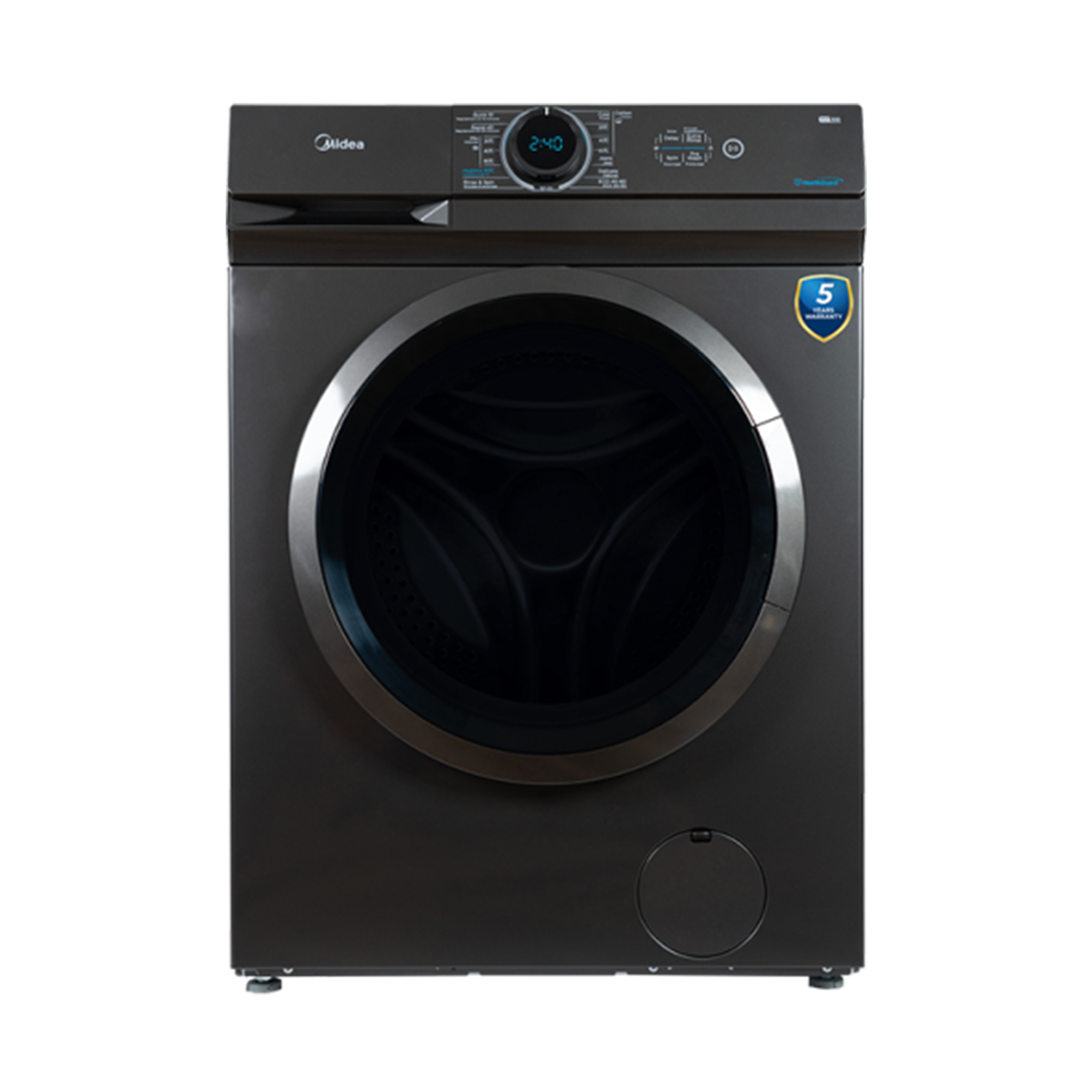 6 Kg Front Loader Washing Machine - MF100 Lunar Dial Series -Titanium MF100W60/T | Midea Za